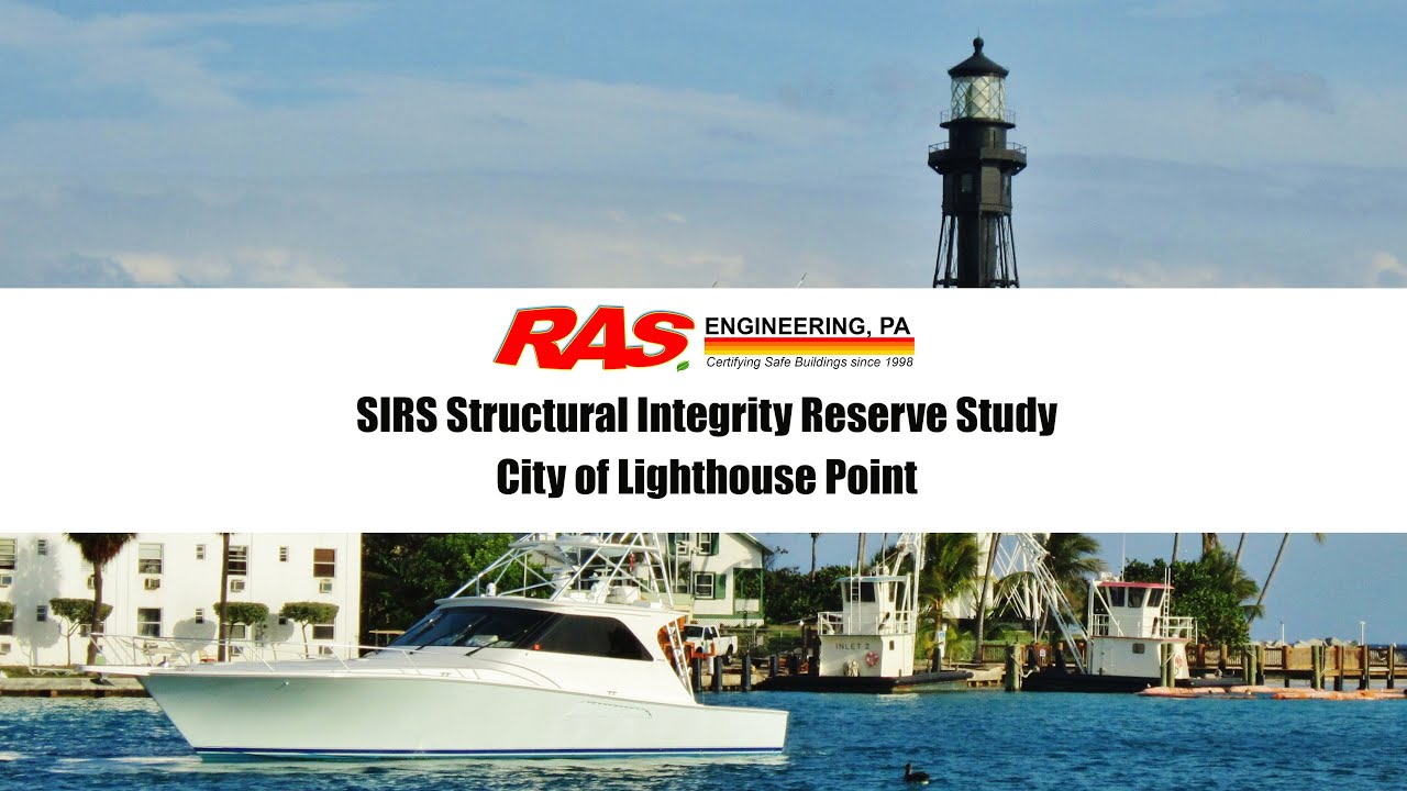 City of Lighthouse Point SIRS - Structural Integrity Reserve Study - YouTube