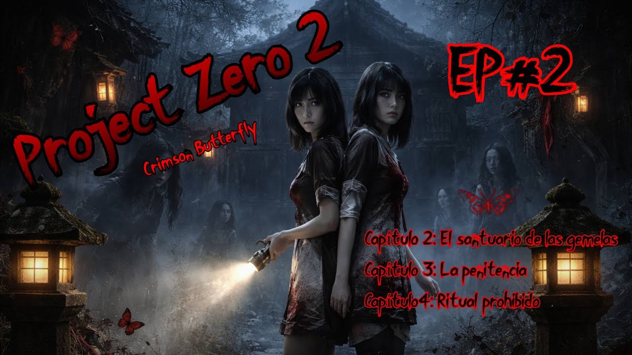 Project Zero 2: Crimson Butterfly 🦋| PS2 | Terror Psicológico ...