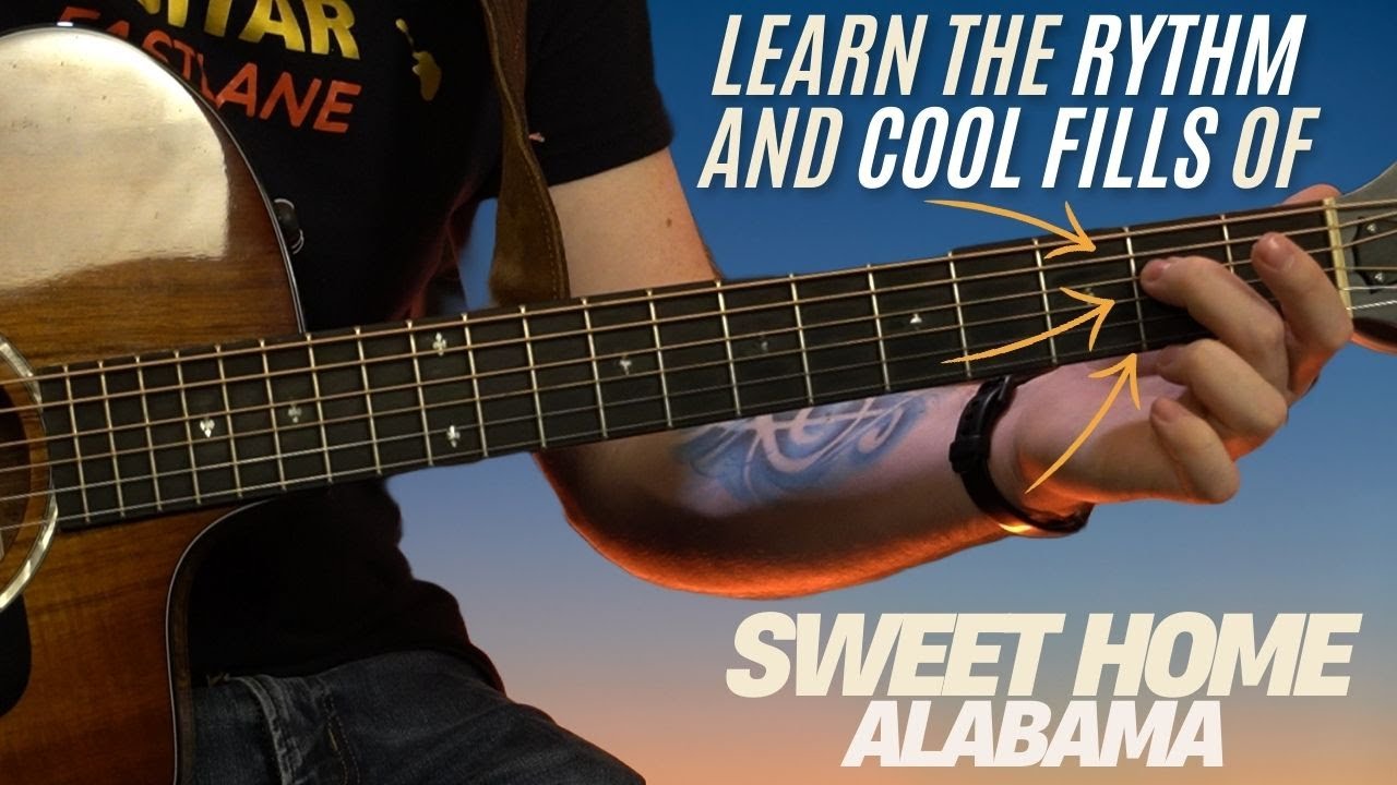 How to Play Sweet Home ALABAMA (3 Easy Chords & Riffs!) - YouTube