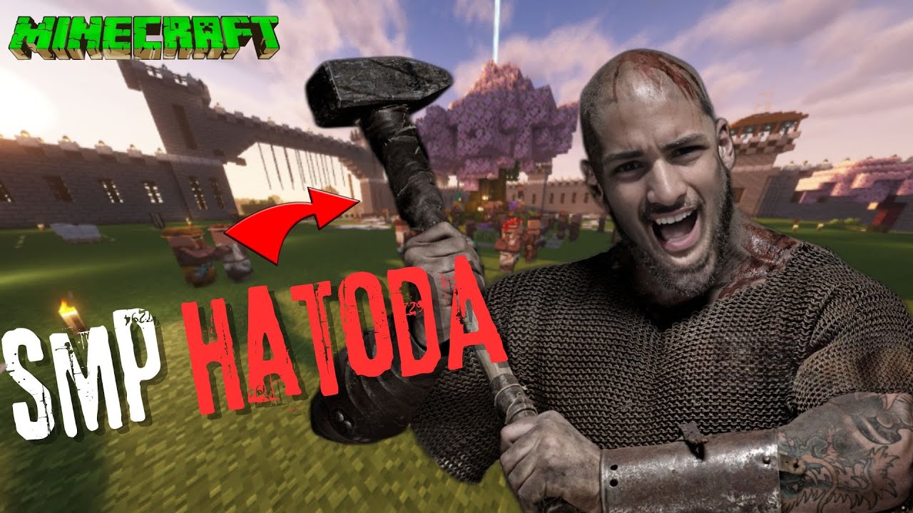 Village upgrade karege SMP DAY #52 We build the biggest PVP Arena ...