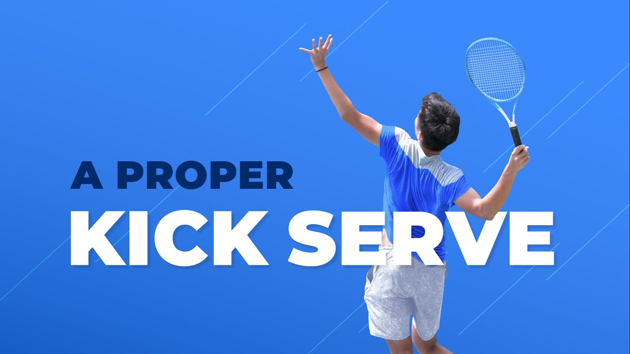 SPORTAMA - How To Do a Proper Kick Serve - YouTube