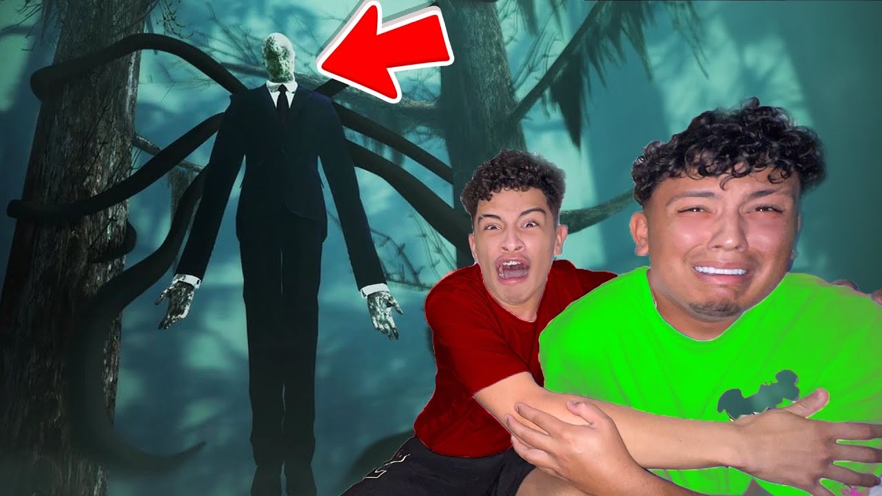 WE SAW THE REAL SLENDER MAN... - YouTube