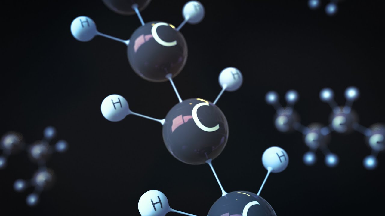 3D science animation - Polymers and Monomers - YouTube