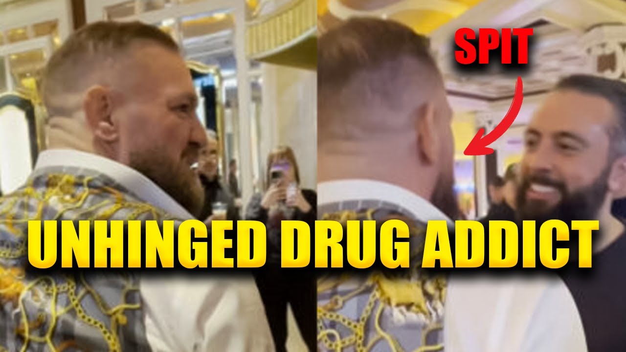Coked Up Conor McGregor Spits In Fans Face For Shouting Out Khabib ...