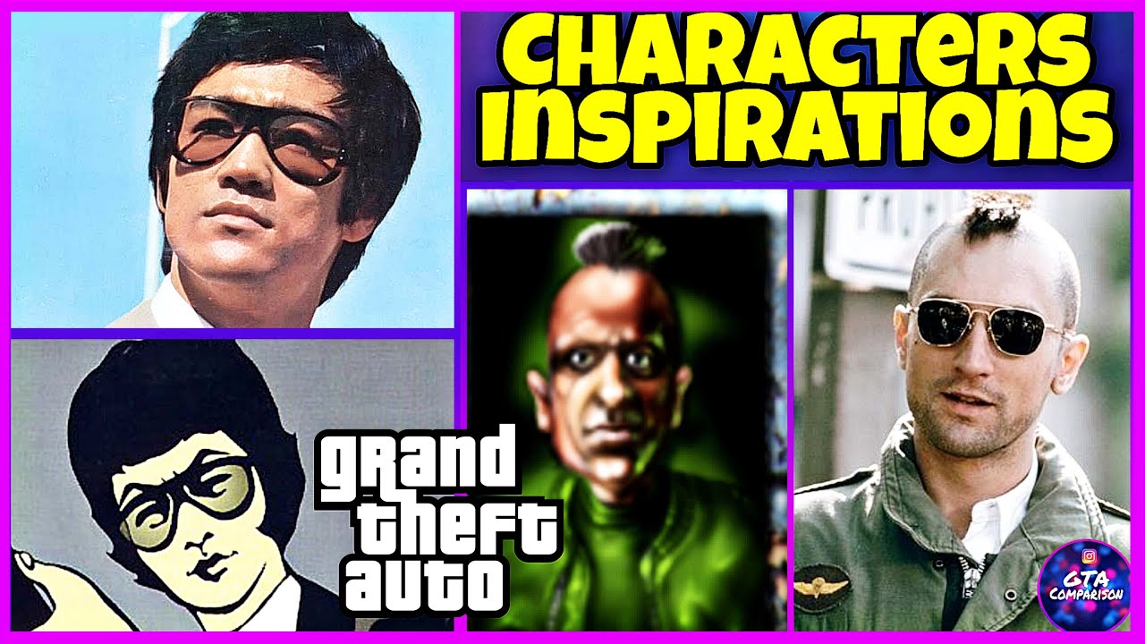 GTA Characters Inspirations (2D Universe) - YouTube