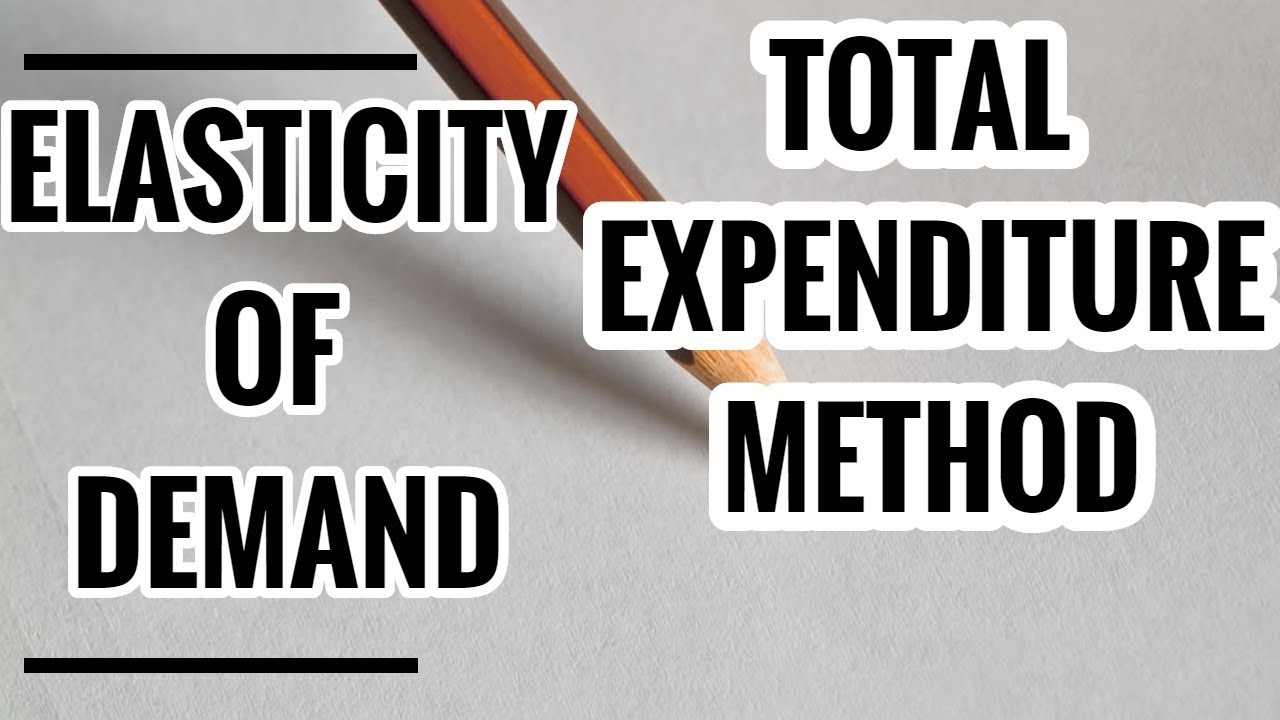 25 TOTAL EXPENDITURE OUTLAY METHOD ELASTICITY OF DEMAND IN HINDI 25-total-expenditure-outlay-method-elasticity-of-demand-in-hindi