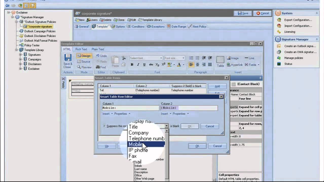 Create & Manage Outlook Signatures with Exclaimer Signature Manager ...