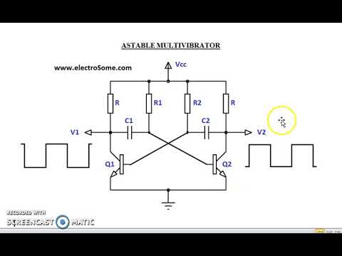ASTABLE MULTIVIBRATOR - YouTube