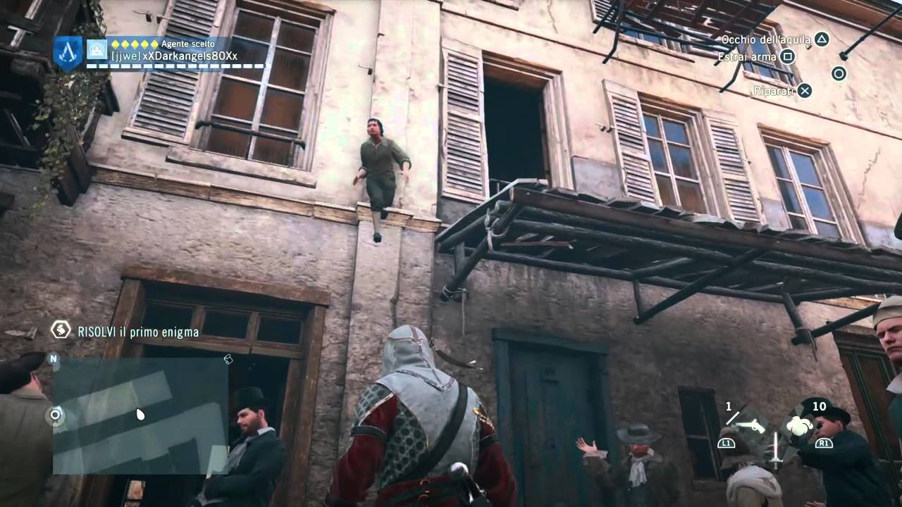 Assassin's Creed® Unity Bug - YouTube
