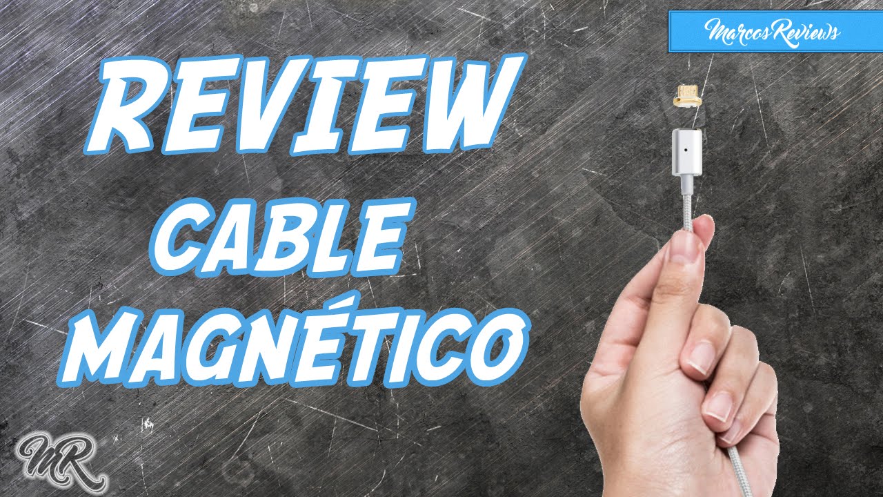 Cable Micro USB Magnético. Unboxing en Español. Amazon. - YouTube