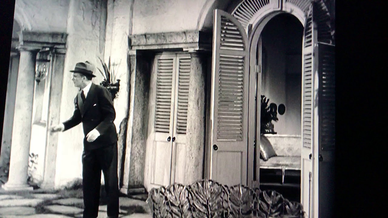 Dodsworth 1936, Italian villa scene with Walter Huston, Mary Astor, and ...