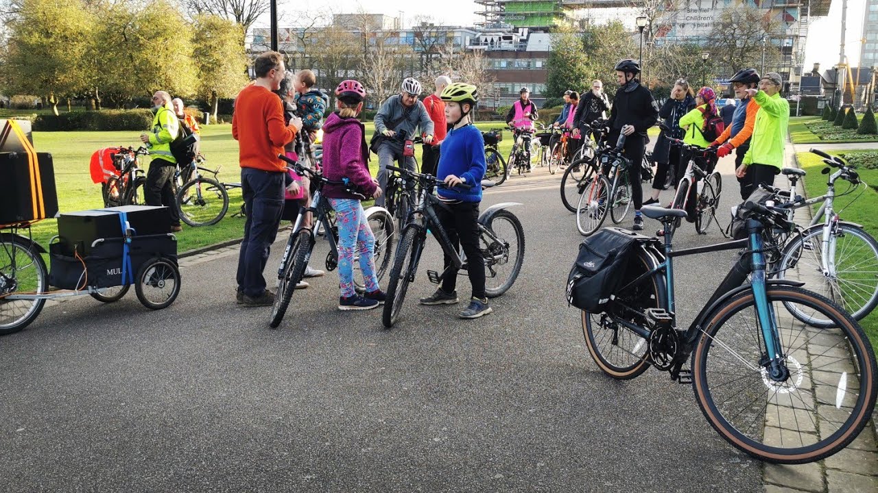 Sheffield Mass Cycle Ride-May 2023 / Tudor Square-Norfolk Park / Video ...