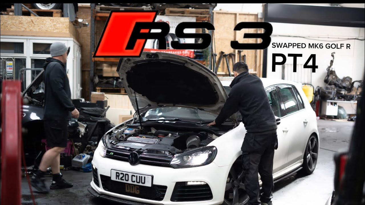 FINAL PART RS SWAPPED MK6 GOLF R - YouTube