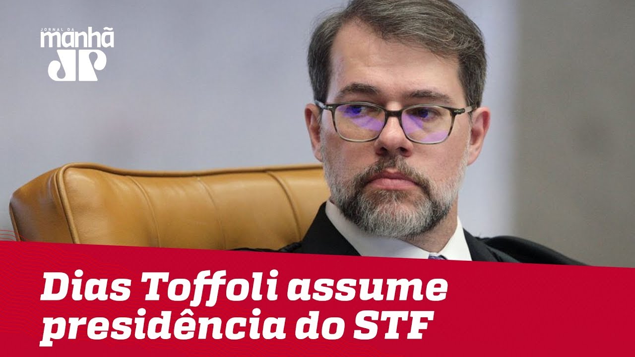 Dias Toffoli assume presidência do STF nesta quinta-feira (13) - YouTube