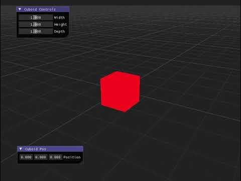 OpenGL 3D Editor with Camera Orbit and ImGui [GLFW + GLM + ImGui] - YouTube