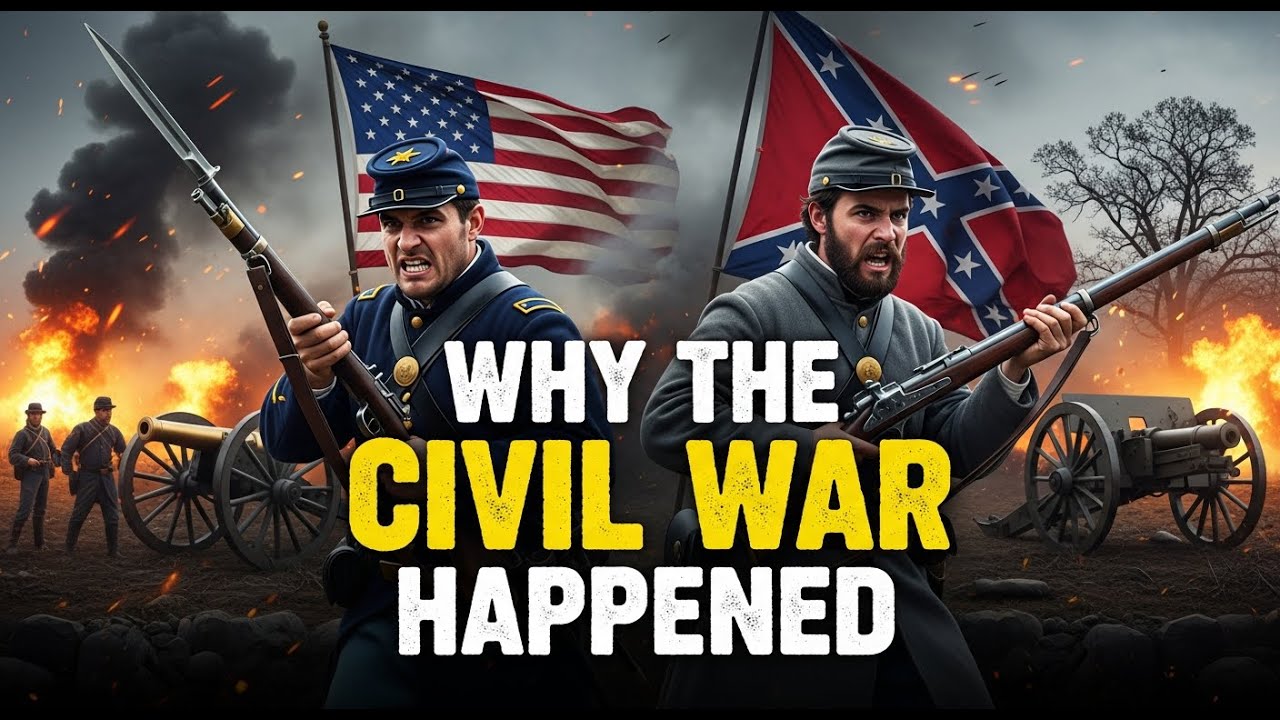 Why Did the American Civil War Happen? | Full History Explained in ...