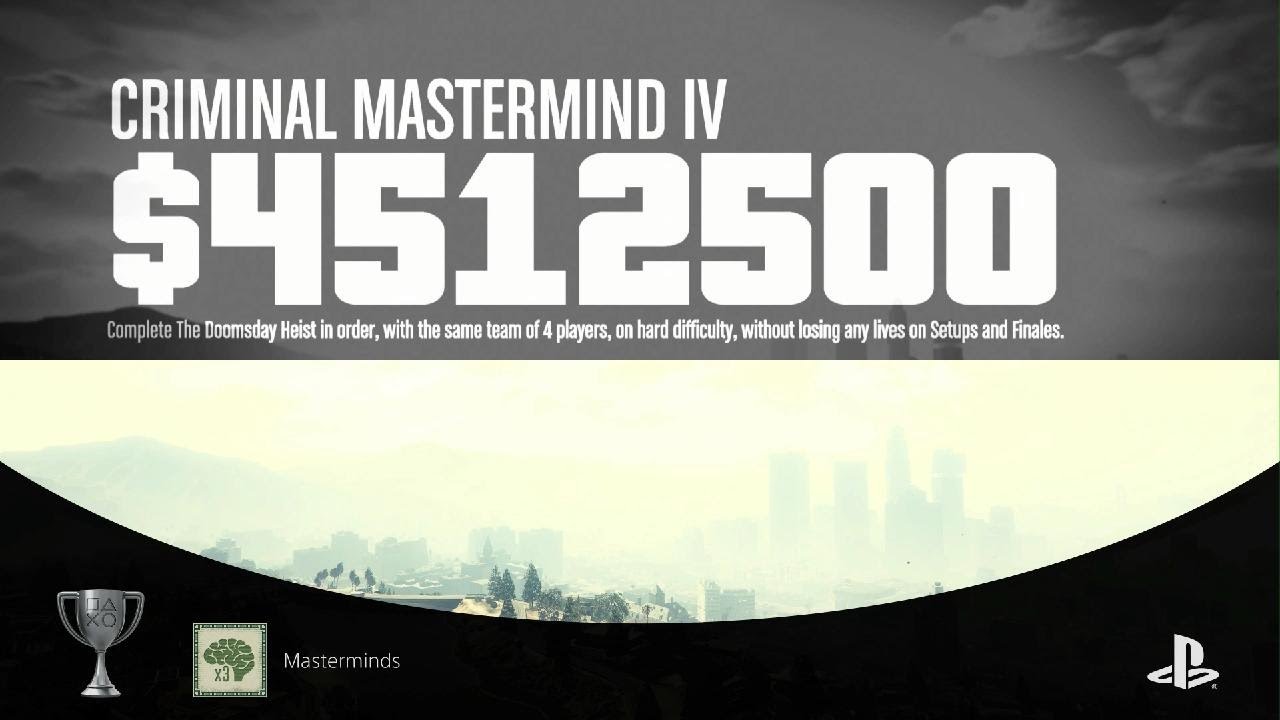 The Doomsday Heist Act 3 - Criminal Mastermind 4 - YouTube