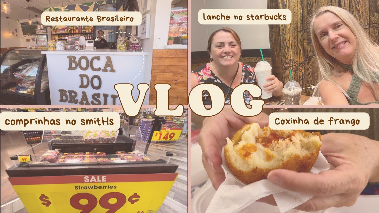 Restaurante Boca do Brasil/Smiths/Starbucks/rotinas... - YouTube