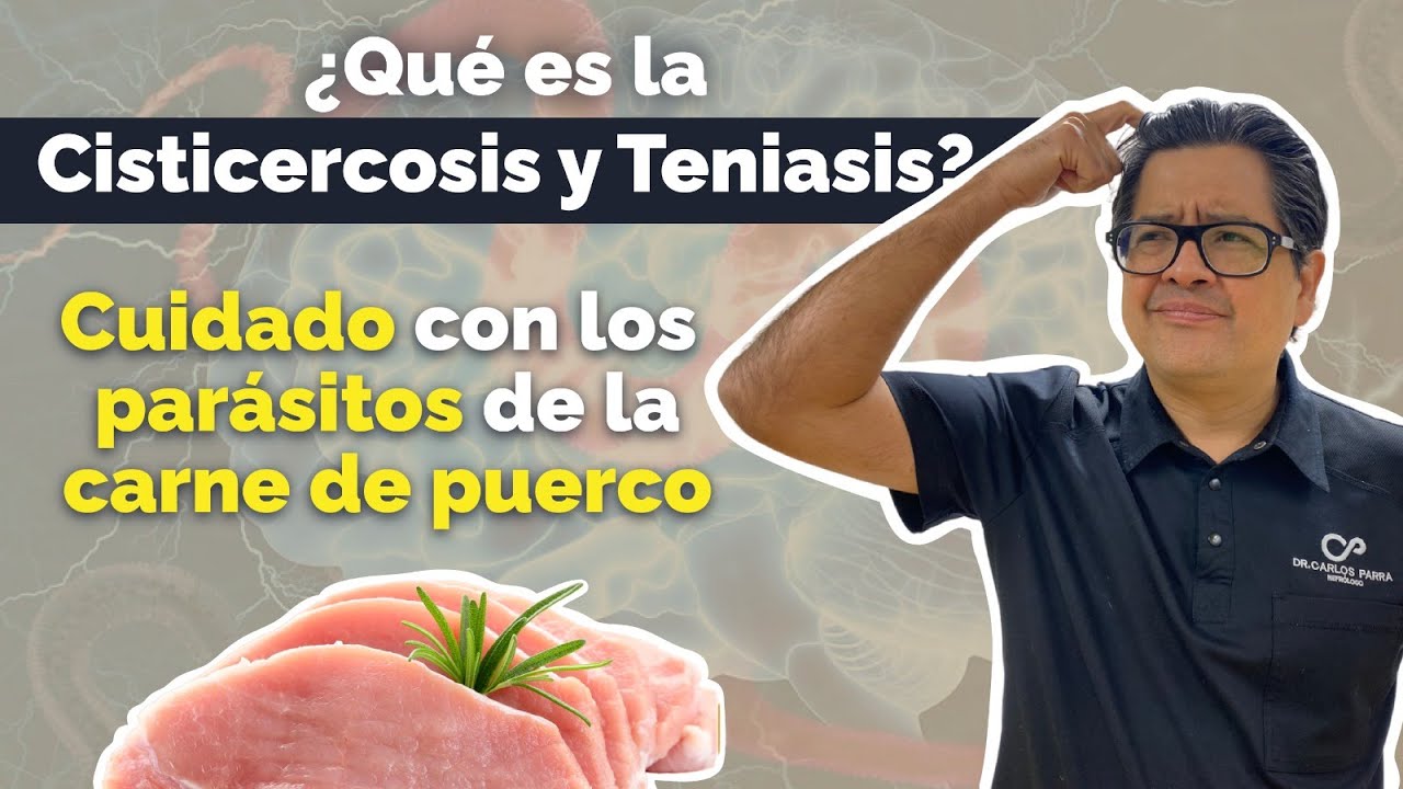 ¿Qué es la cisticercosis y teniasis? Cuidado con los parasitos de la ...