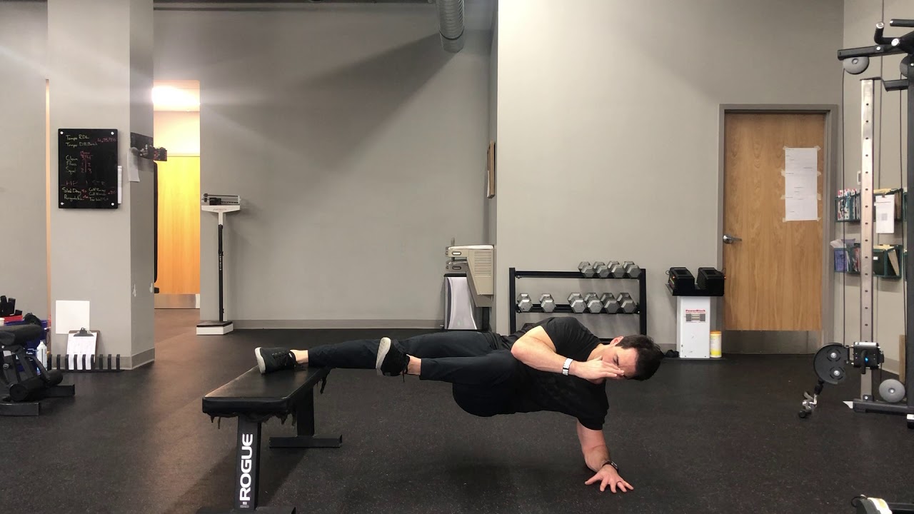 Copenhagen Plank with Cross Connect - YouTube