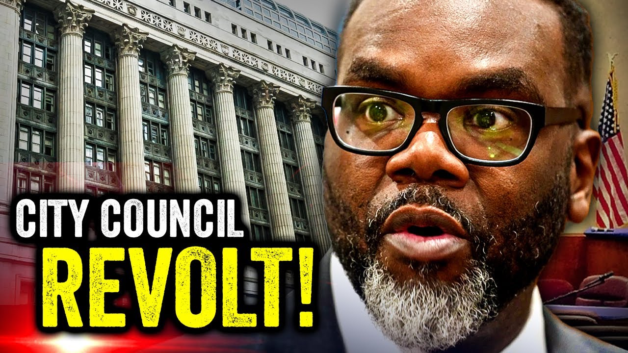 City Council REBELS against Chicago Mayor as He PANICS!! - YouTube