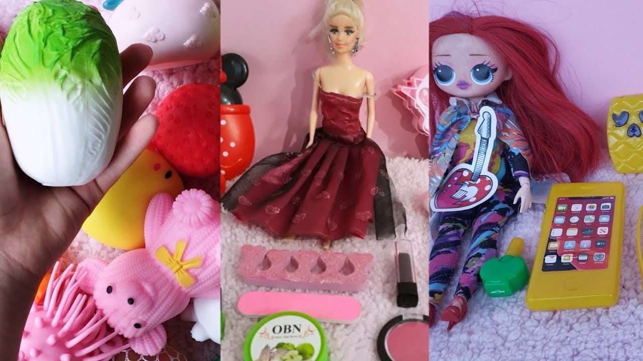 12 minutes satisfying unboxing with pretty / cute toys / asmr 💥 - YouTube