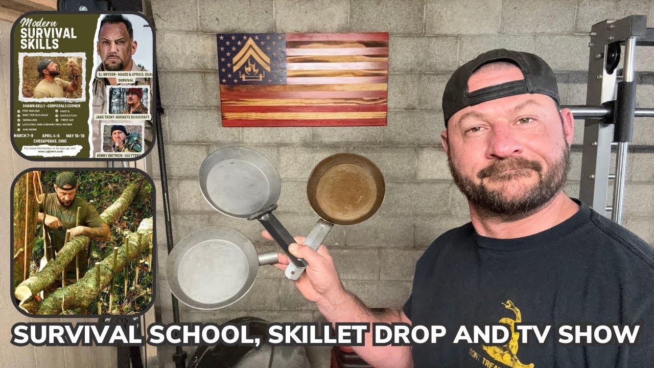 New Survival School Classes Channel Update TV Show and Skillet Drop ...