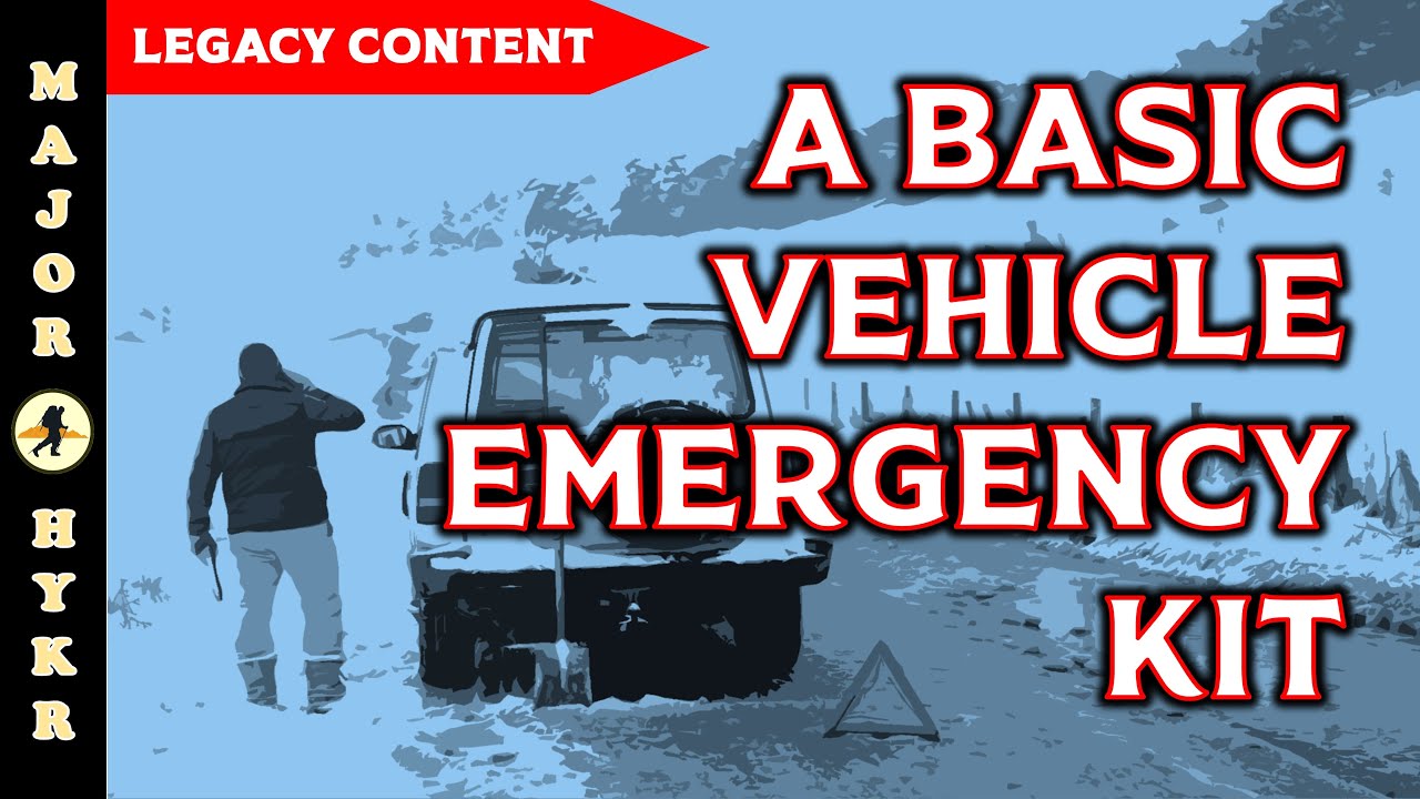 A BASIC VEHICLE EMERGENCY KIT: My Vehicle Winter Emergency Kit - YouTube
