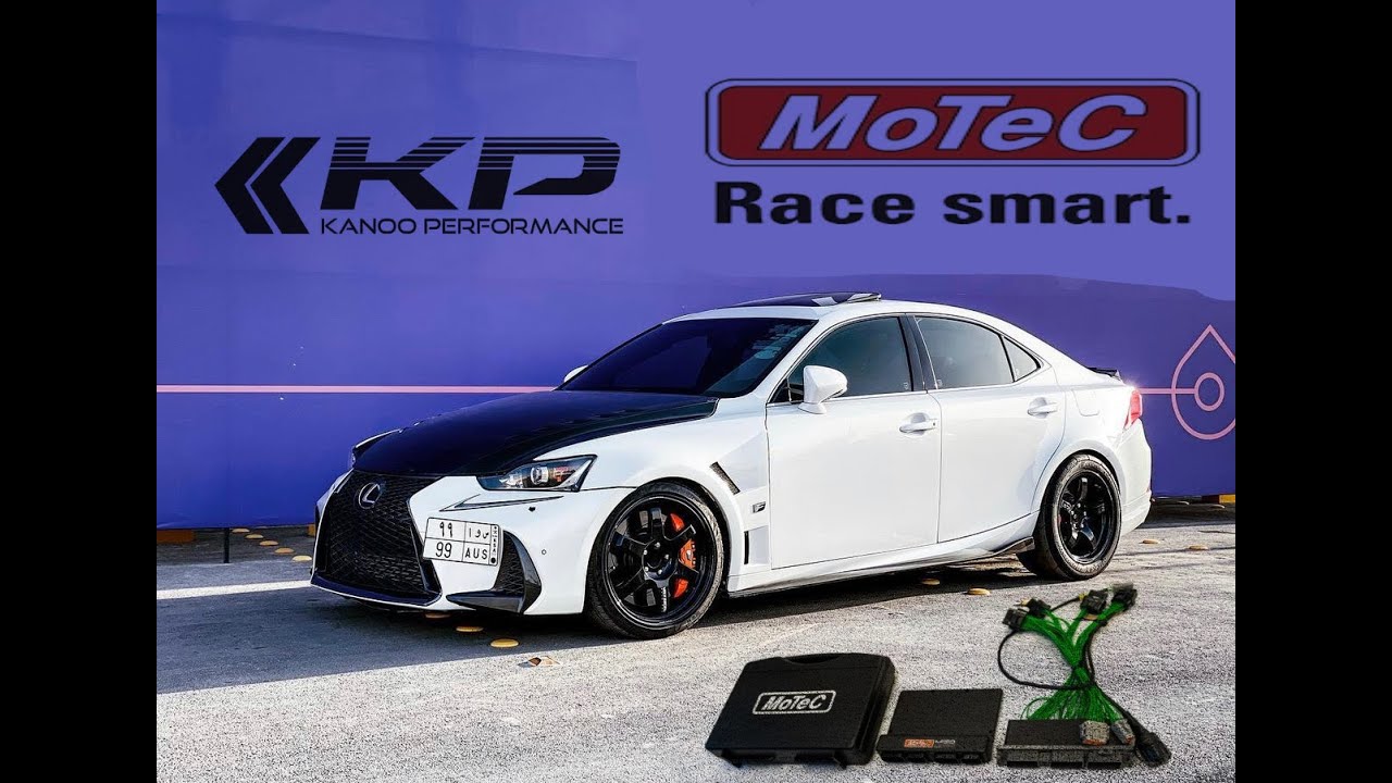MoTeC M150 PNP kit for Lexus IS350 TwinTurbo Dyno - YouTube