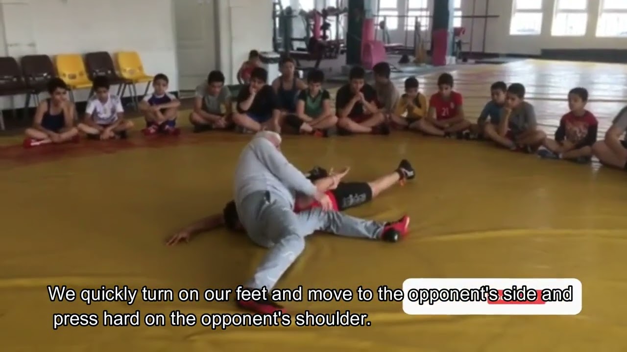 wrestling training -Reverse chicken wing - YouTube