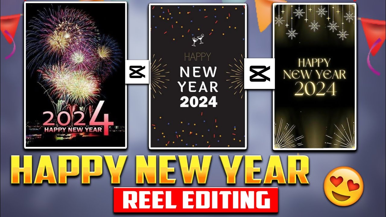 how to make trending happy new year video editing in capcut app - YouTube