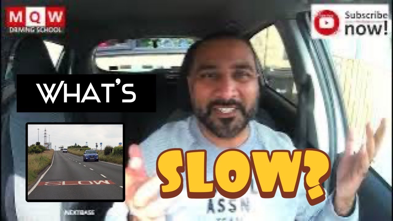 SLOW mean? ADI Part 2 & 3 Driving teaching tips Risk management ...