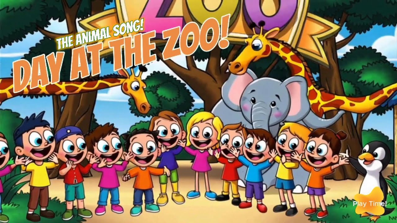 Day at the Zoo | Animal Song | Children Education | Play Time Nursery ...