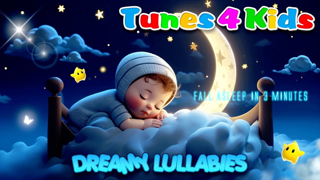 Relaxing Moon Lullaby For Babies to go to Sleep Instantly - YouTube