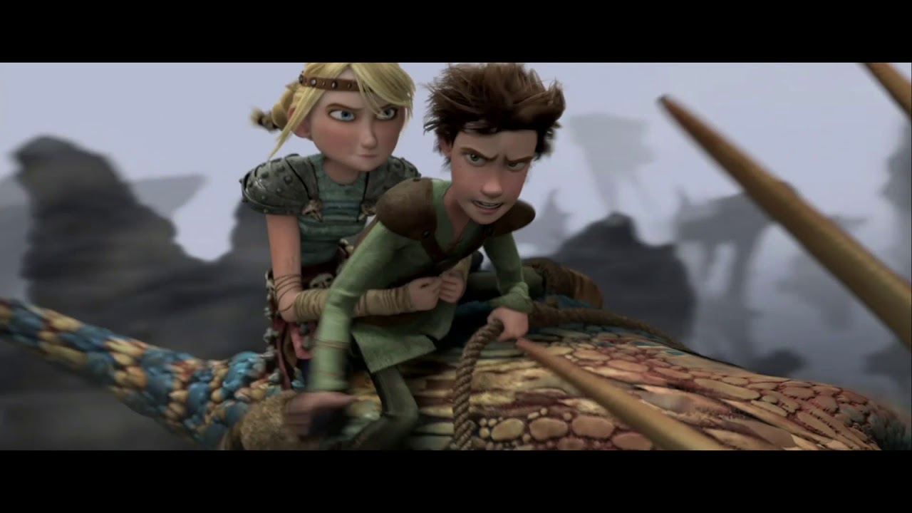 HTTYD - Battling the Green Death - Scene with Score Only - YouTube