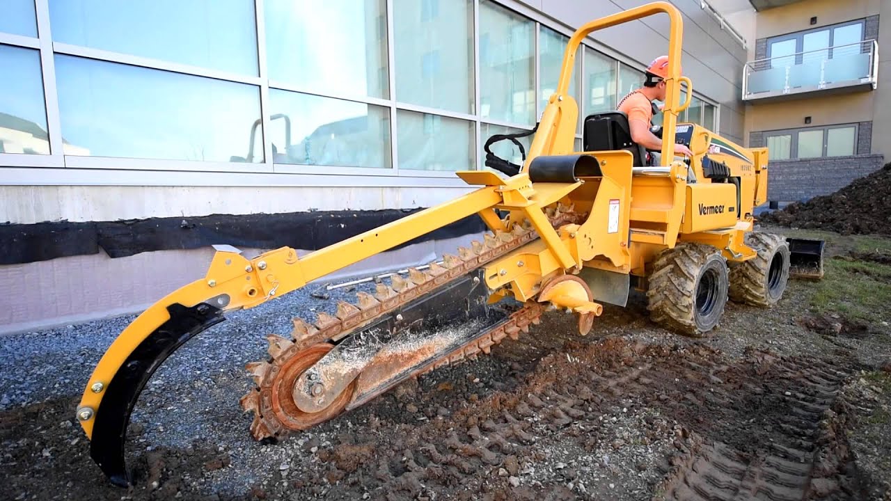 2014 Vermeer RTX450 Trencher FOR SALE - YouTube
