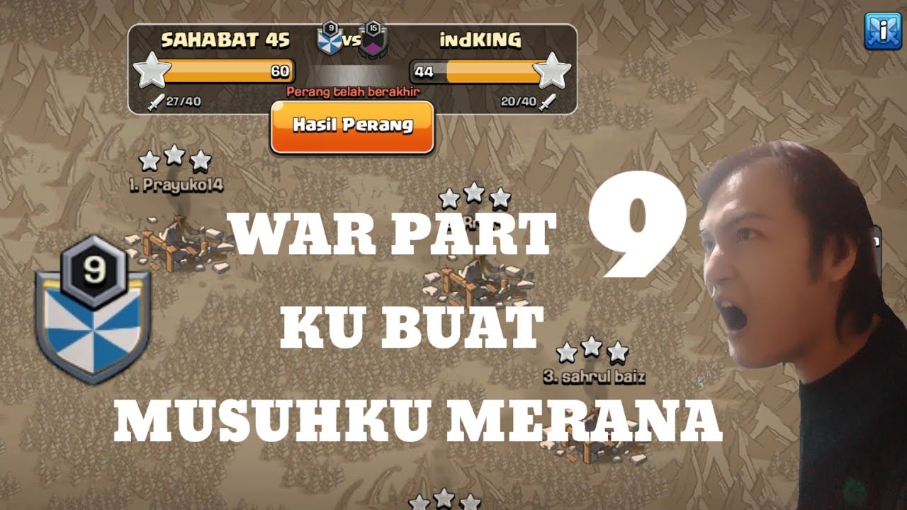 cara attack TROOPS archer super (impossible) naga merah WAR part 9_ th ...