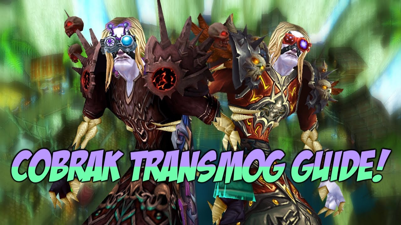 Warlock Transmog Sets Guide! [Cobrak] - YouTube