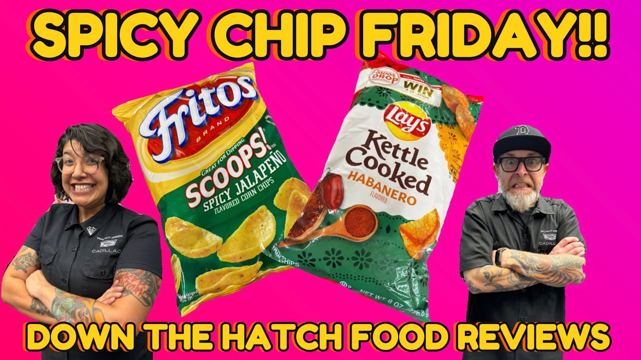 Spicy chip review ~ Frito Scoops Spicy Jalapeño & Lays Kettle Cooked ...