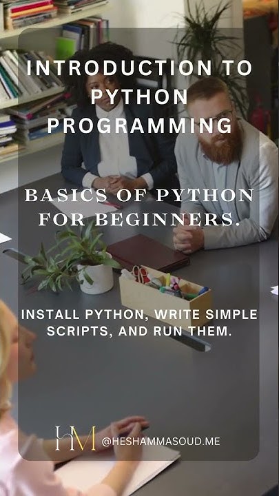 Introduction to Python Programming - YouTube