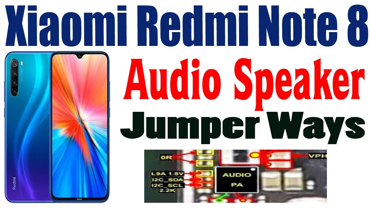 Xiaomi Redmi Note 8 Speaker Audio Problem Speaker Ways #GSM_Free ...