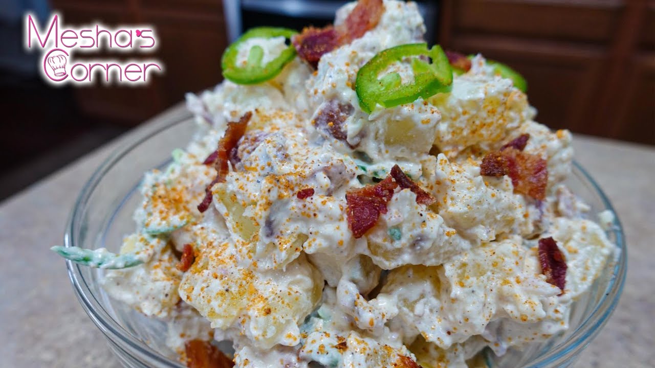 Super Delicious Jalapeño Popper Potato Salad Recipe ! Thanksgiving ...