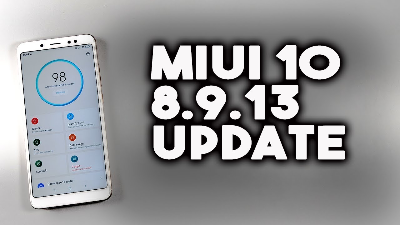 MIUI 10 8.9.13 Update RELEASED for Redmi Note 5 pro & Other Xiaomi Phones - YouTube