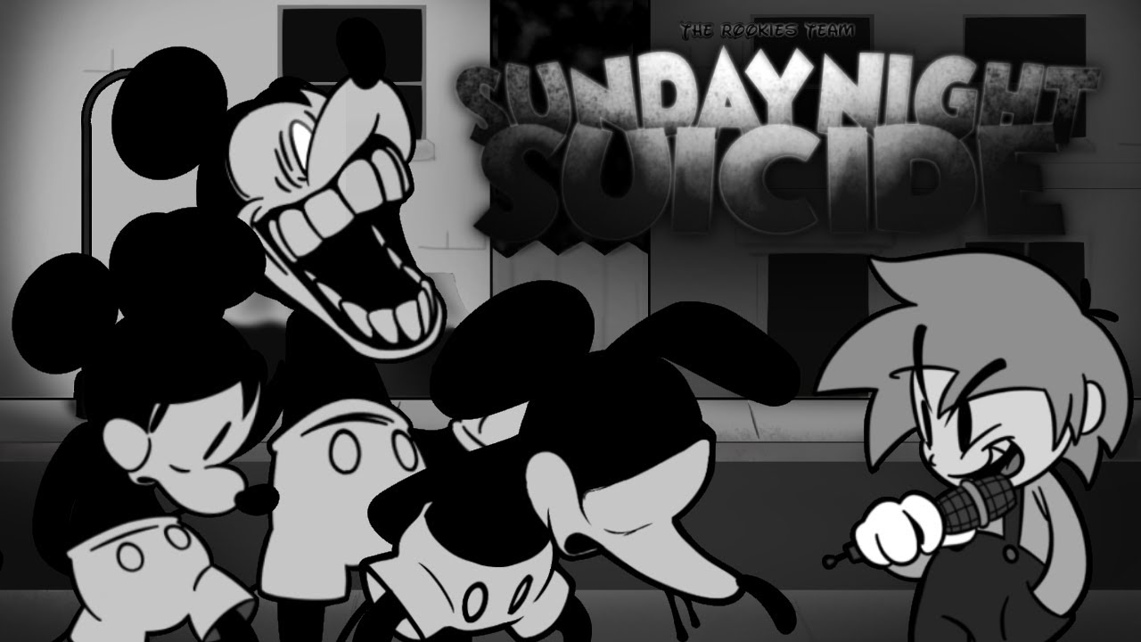 Friday Night Funkin' Sunday Night Suicide V1 | VS Mouse.AVI (Rookies ...