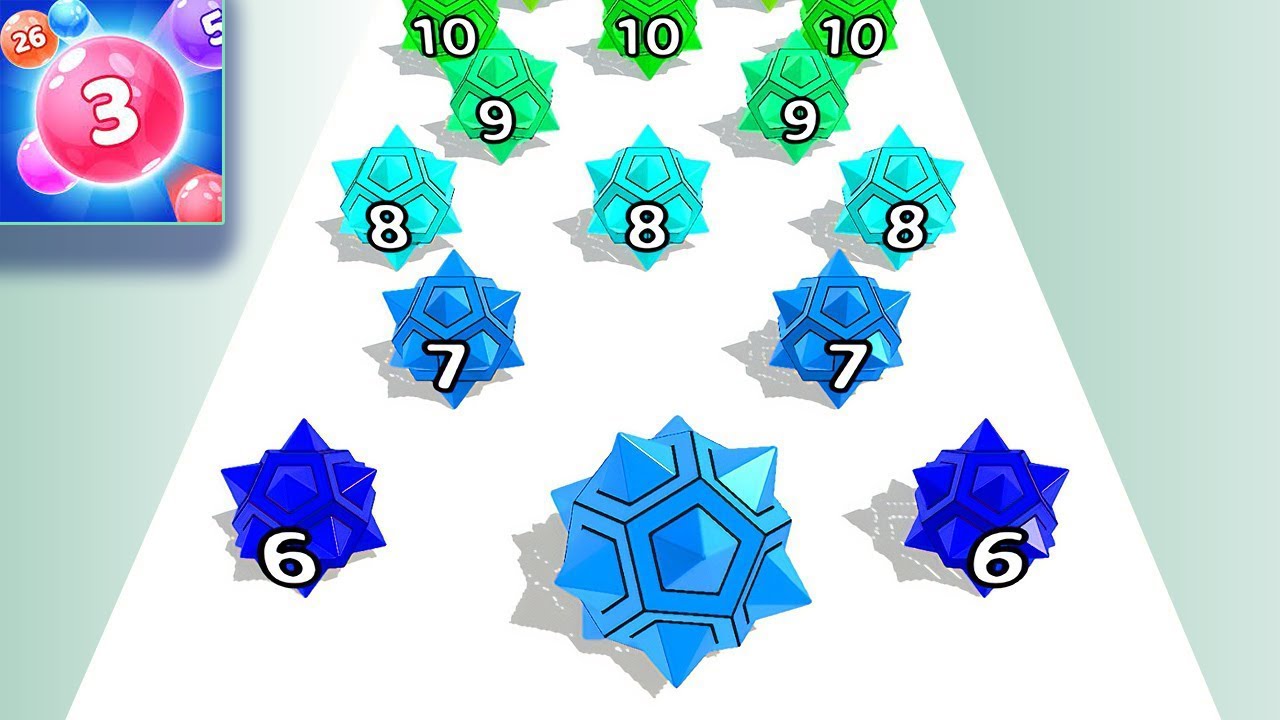 Satisfying tiktok Mobile Gameplay Marble Run Tall Man Run Ball Run 2048 ...