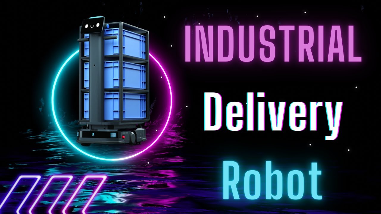 Pudu Robotics Unveils its Industrial Delivery Robot - Pudu T300 - YouTube