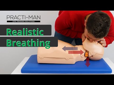 PRACTI-MAN CPR Manikin Lung Breathing System