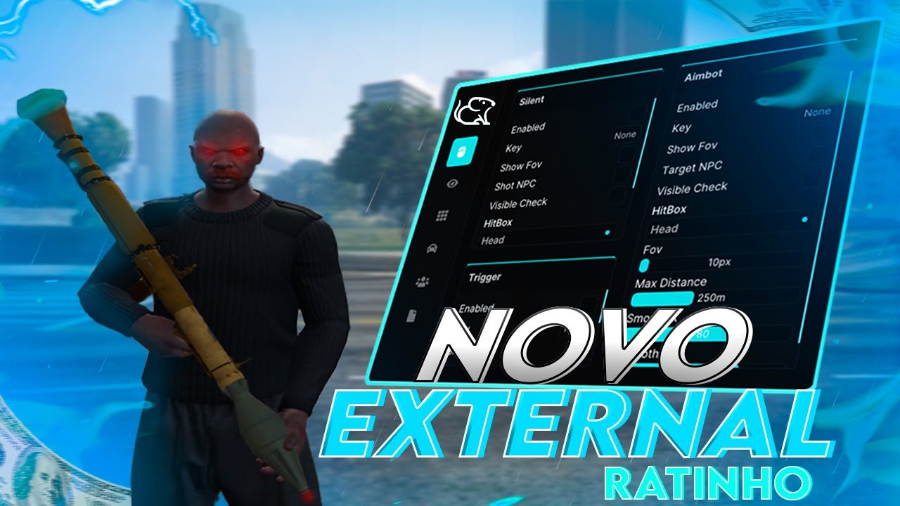 NOVO MOD MENU GRÁTIS PARA FIVEM ATUALIZADO - YouTube