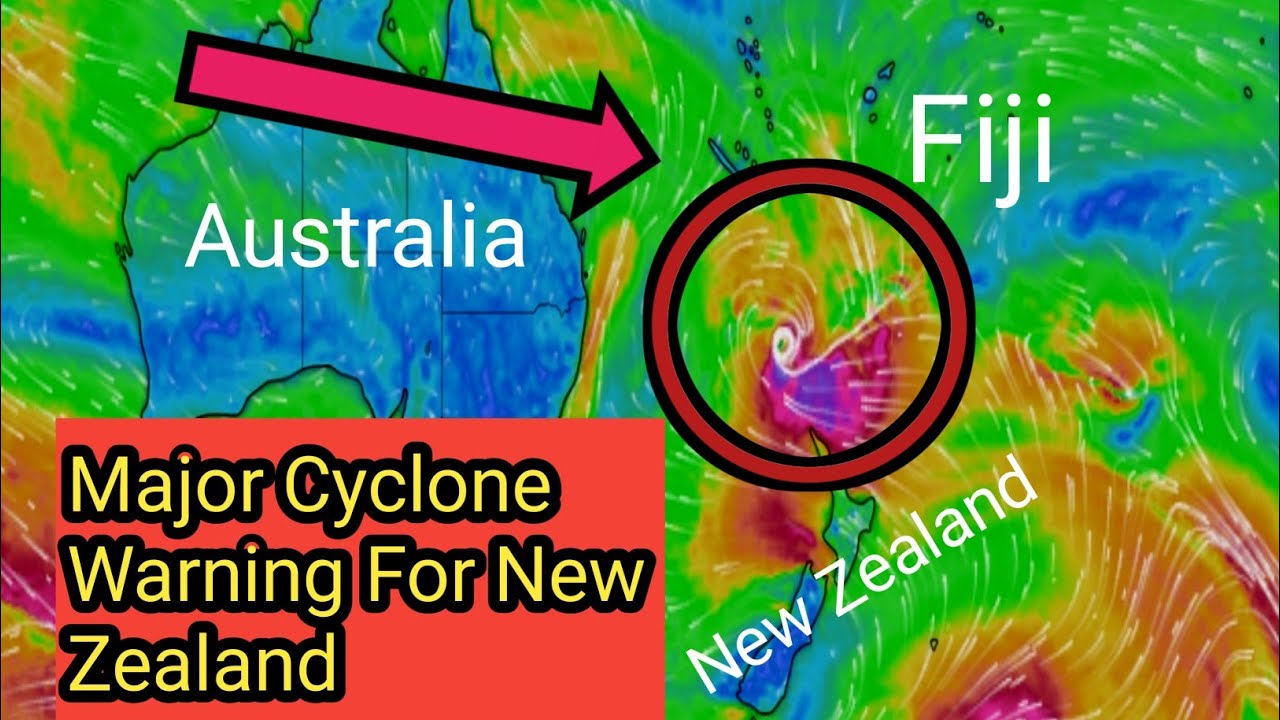 Major Cyclone Warning For New Zealand | Cyclone New Zealand Update|10/6 ...