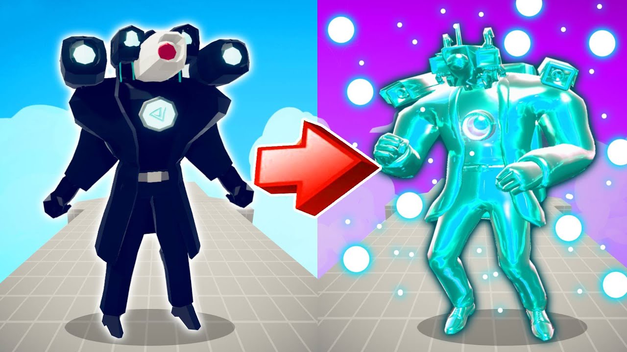 TUNING ALL SKIBIDI TOILET AND CAMERAMAN, SPEAKERMAN, TVMAN into ICE ...